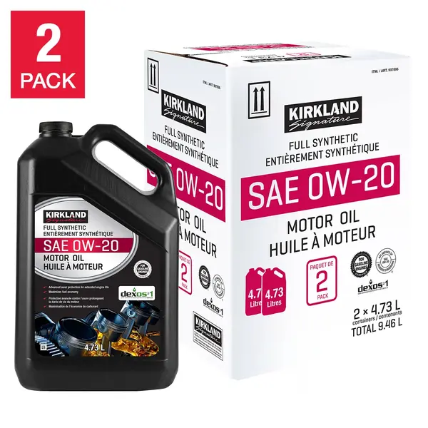 Kirkland Signature L2080TL2080 SYNTHETIC OW 20 Synthetic Oil Same-Day ...