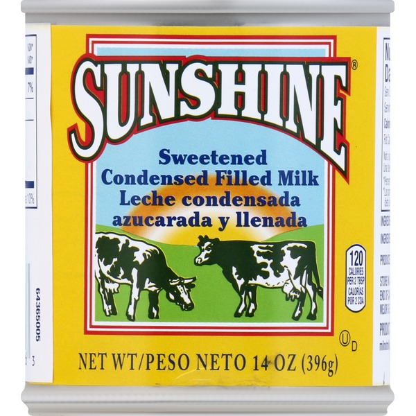 Sunshine Milk, Sweetened, Condensed Filled (14 oz) - Instacart