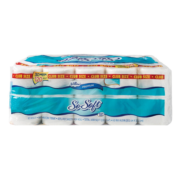 ALDI Willow 425 Sheets Mega Roll Bath Tissues Same-Day Delivery or ...