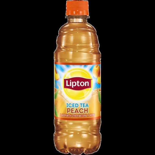 Lipton Peach Iced Tea (16.9 fl oz) - Instacart