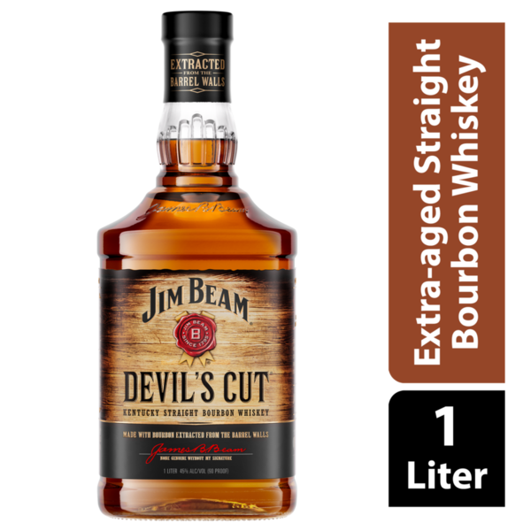 Jim Beam Devil's Cut Bourbon Whiskey Same-Day Delivery or Pickup | Andy ...