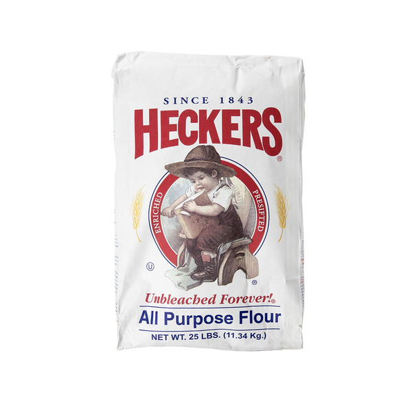 Hecker's - All Purpose Unbleached Flour - 25 lbs Delivery or Pickup ...