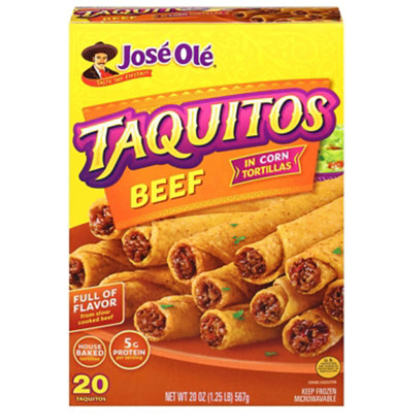 Safeway José Olé Taquitos, Beef Same-Day Delivery or Pickup | Instacart