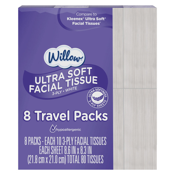 Willow 8pk Pocket Tissue Same-Day Delivery or Pickup | ALDI