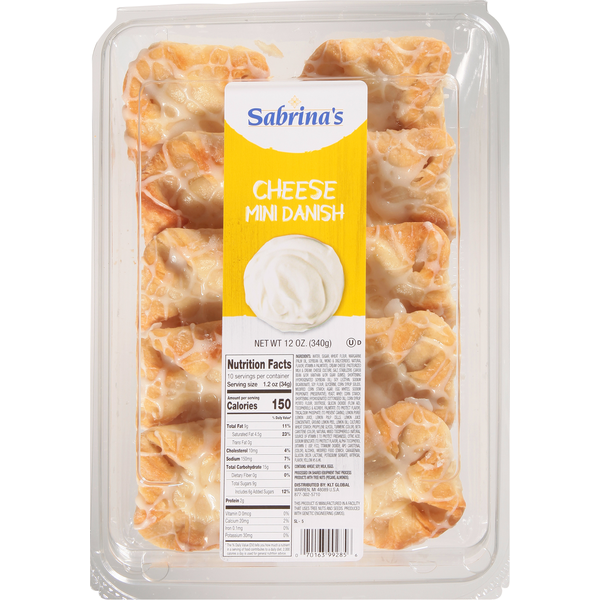 Sabrina's Mini Danish, Cheese Same-Day Delivery or Pickup | Woodman's ...