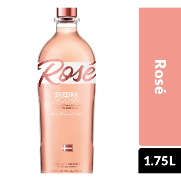 SVEDKA Rose Flavored Vodka (1.75 L) - Instacart