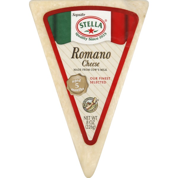 Stella Cheese, Romano (8 oz) - Instacart