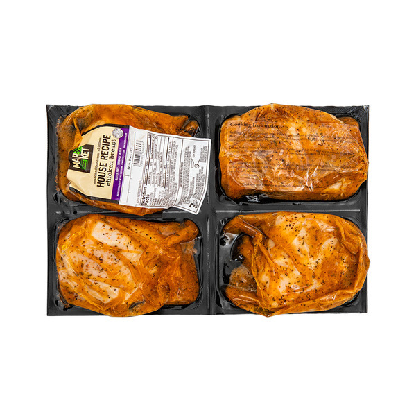 Market 32 House Recipe, Boneless, Skinless, Marinated Chicken Breasts ...
