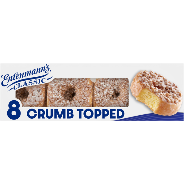 ShopRite Entenmann's 8 count, Crumb Topped Donuts Same-Day Delivery ...