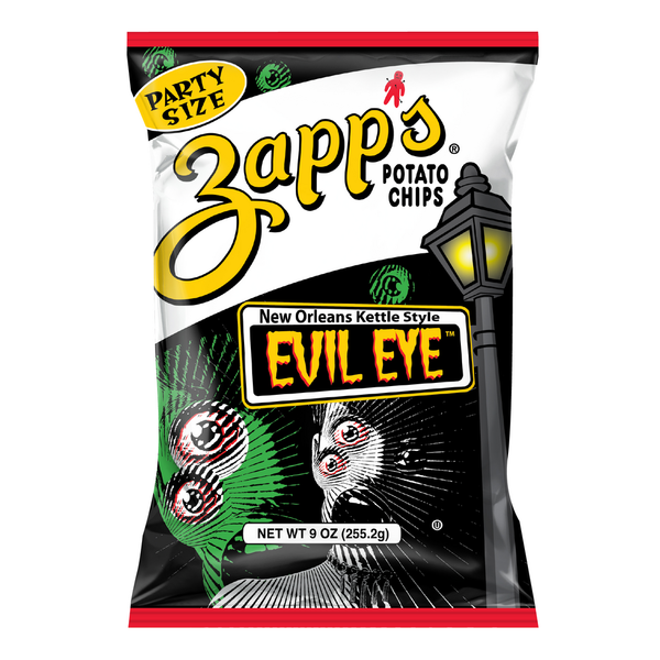 Publix Zapp's Potato Chips, Evil Eye, New Orleans Kettle Style, Party ...