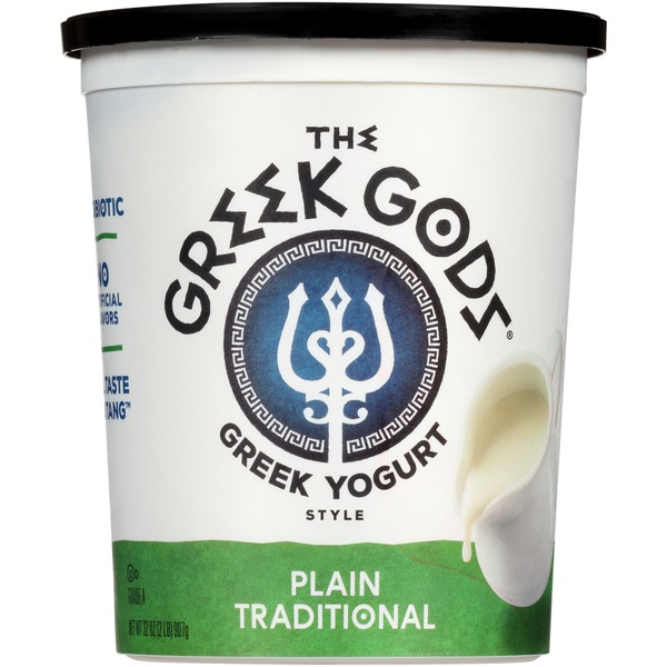 Greek Gods Plain Traditional Greek Style Yogurt Same-Day Delivery or ...