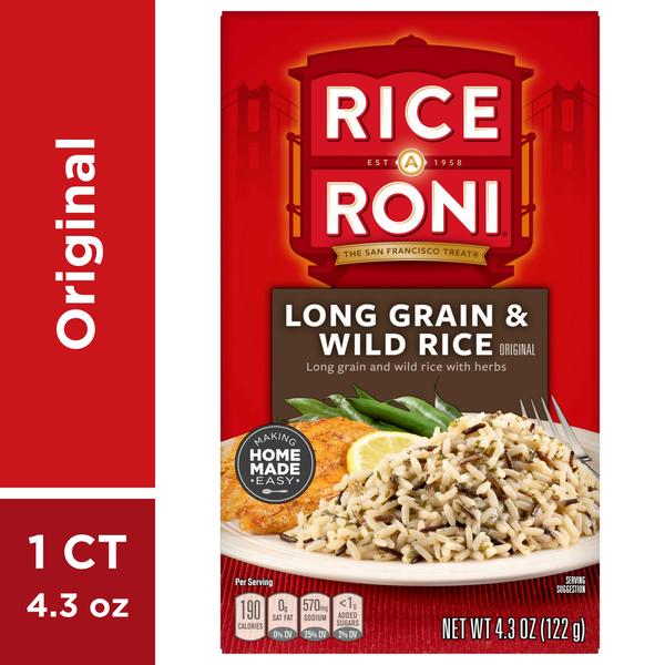 Rice-A-Roni Long Grain & Wild Rice Same-Day Delivery or Pickup | FoodMaxx