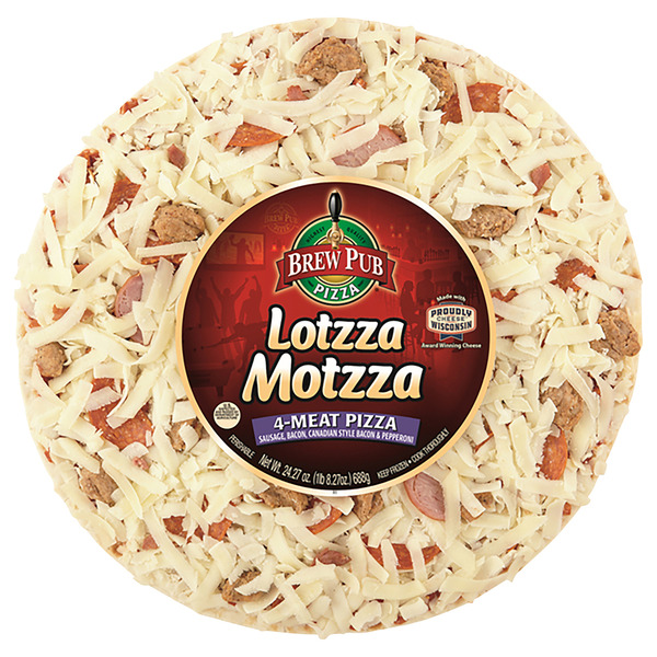 Brew Pub Pizza Lotzza Motzza 4-Meat Pizza Same-Day Delivery or Pickup ...