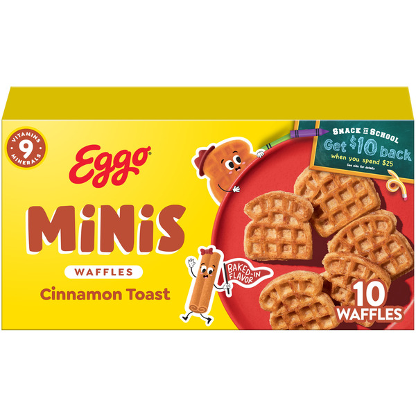 Kellogg’s Eggo Eggo Frozen Waffle Bites, Frozen Breakfast, Breakfast ...