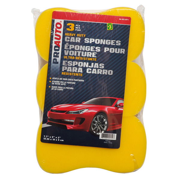 3 Piece Car Washing Sponge Set Same-Day Delivery | Dollarama