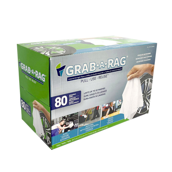 Grab-A-Rag Washable Microfibre Rags Same-Day Delivery | Costco