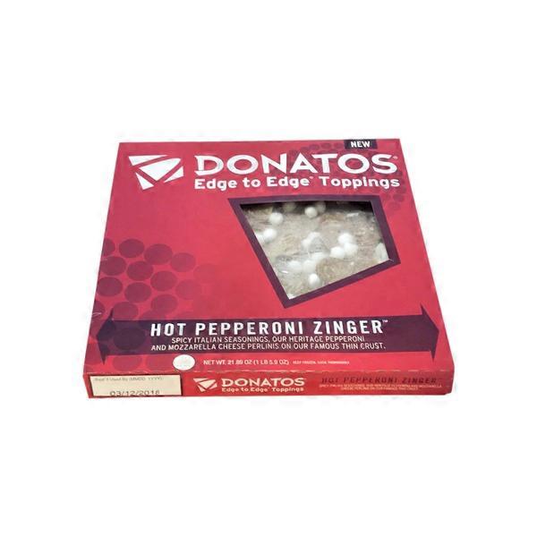 Donatos Hot Pepperoni Zinger Pizza (21.89 oz) - Instacart