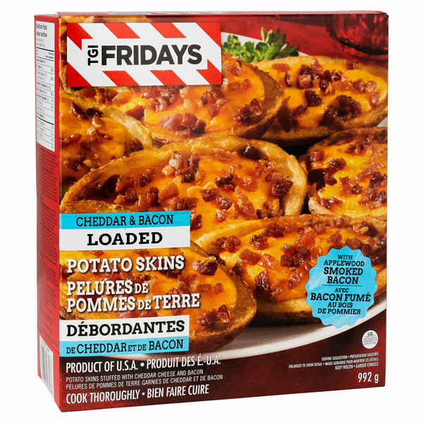 T.G.I.Friday's Potato Skins, Cheddar & Bacon Same-Day Delivery | Costco