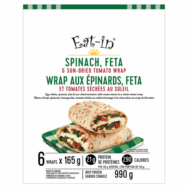 Spinach & Egg White Wrap Same-Day Delivery | Costco