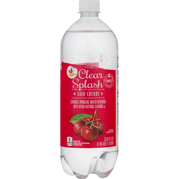 SB Water Beverage, Sparkling, Wild Cherry (33.8 oz) - Instacart