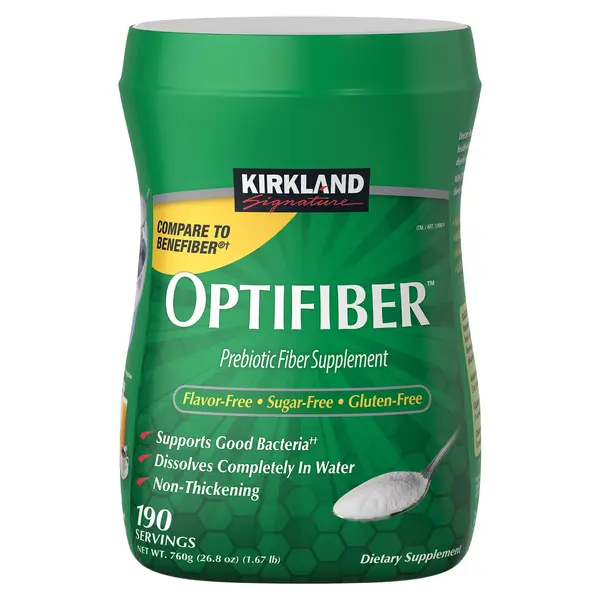 Kikkerland Signature 190-Serving OptiFiber All Natural Prebiotic Fiber ...
