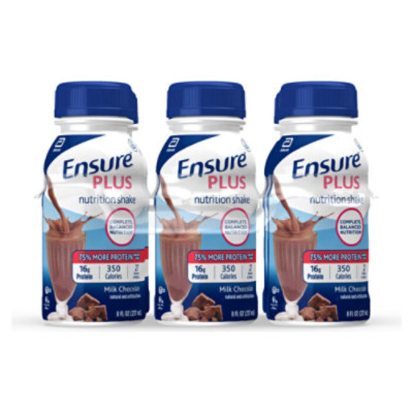 Safeway Ensure Plus Nutrition Shake Milk Chocolate Ready-to-Drink ...