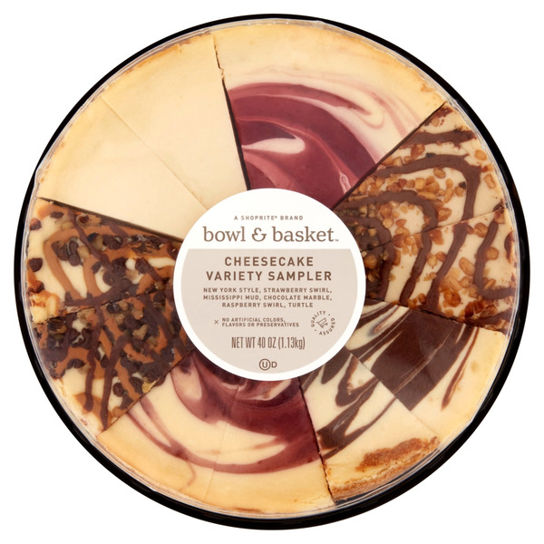 ShopRite Bowl & Basket Variety Sampler Cheesecake Same-Day Delivery ...