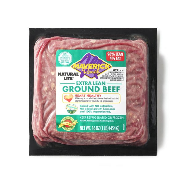 Maverick Ranch Natural Lite Beef, Ground, Extra Lean Same-Day Delivery ...