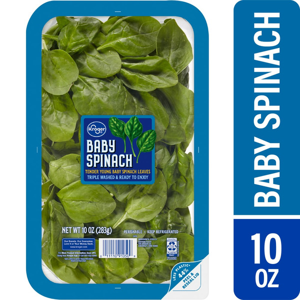 Kroger Kroger Baby Spinach Same-Day Delivery or Pickup | Instacart