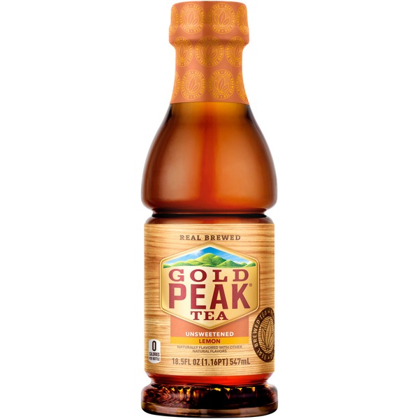 Gold Peak Unsweetened Lemon Gold Peak Unsweetened Lemon Tea (18.5 oz ...