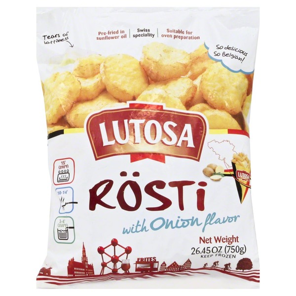 Lutosa Rosti with Onion Flavor, Bag (26.45 oz) - Instacart