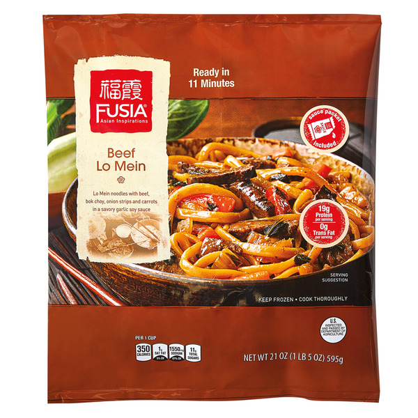 Fusia Asian Inspirations Beef Lo Mein Same-Day Delivery or Pickup | ALDI