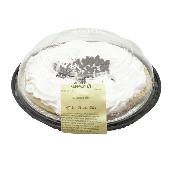 Signature Kitchen Chocolate Cream Pie (35 oz) from Safeway - Instacart