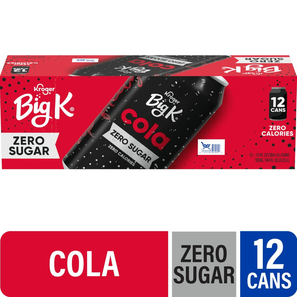 Kroger Big K Cola Oh! Zero Calorie Soda Same-Day Delivery or Pickup ...