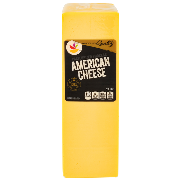 Stop & Shop Store Brand Deli Yellow American Cheese (Thin Sliced) Same ...