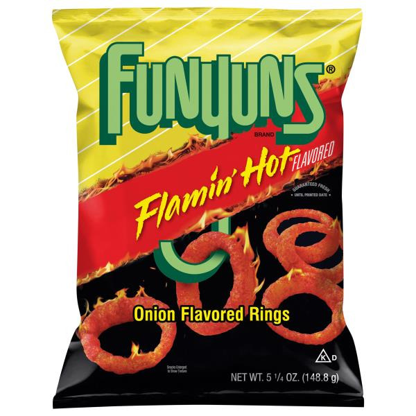 Funyuns Onion Flavored Rings, Flamin' Hot Flavored Same-Day Delivery or ...