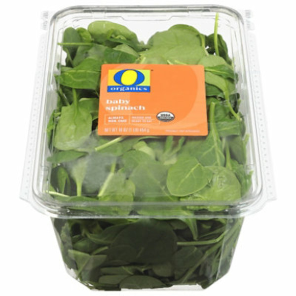 Safeway O Organics Baby Spinach Same-Day Delivery or Pickup | Instacart