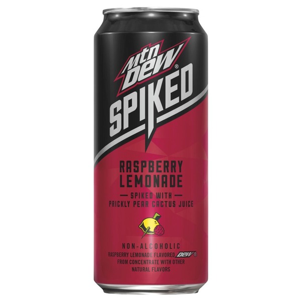 Mtn Dew Spiked Raspberry Lemonade (16 fl oz) - Instacart
