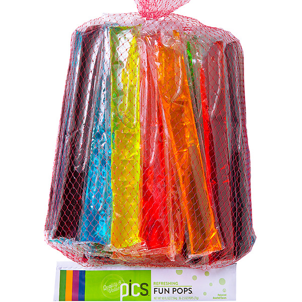 Fun Pops Fruit Flavored Freezable Beverages, Assorted Same-Day Delivery ...