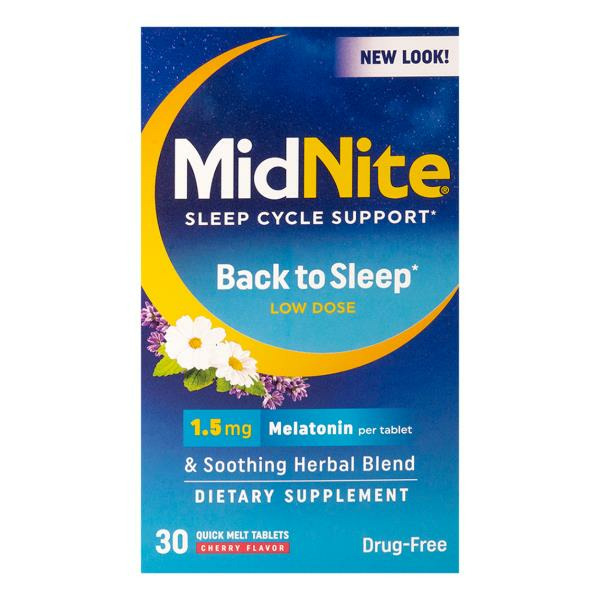 Publix MidNite Drug-Free Sleep Aid, Chewable Tablets, Mint Same-Day ...