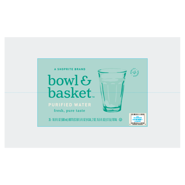 ShopRite Bowl & Basket Purified Water Same-Day Delivery | Instacart