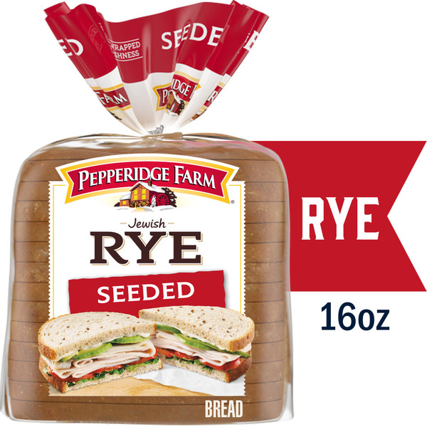 Pepperidge Farm Jewish Rye Seeded Rye Bread Same-Day Delivery or Pickup ...