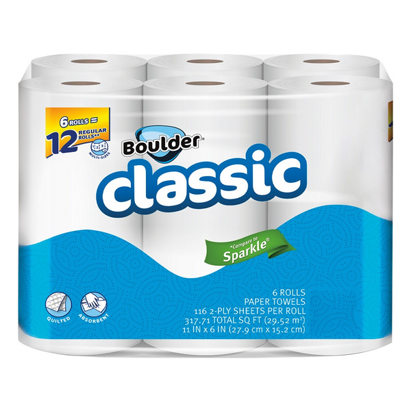 ALDI Boulder White Paper Towel Rolls Same Day Delivery Or Pickup