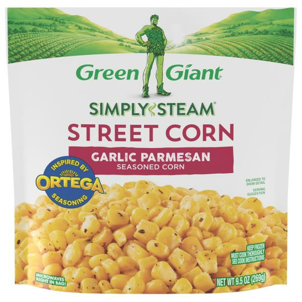 Green Giant Simply Steam Seasoned Garlic Parmesan Street Corn Same-Day ...