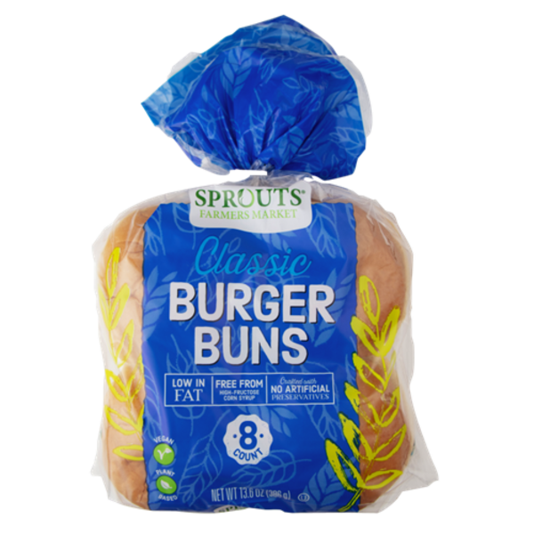 Sprouts Farmers Market Market Corner Classic Burger Buns Same-Day ...