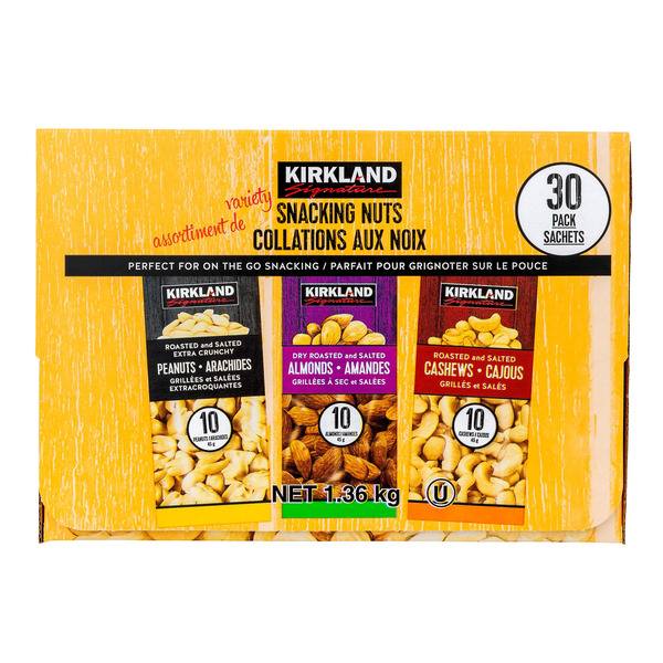 Kirkland Signature Snacking Nuts Variety Pack Same-Day Delivery | Costco