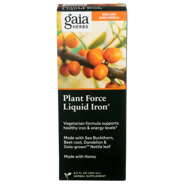 Sprouts Farmers Market Gaia Herbs PlantForce Liquid Iron Same-Day ...