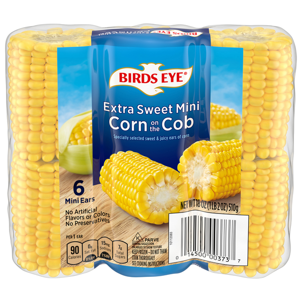 Birds Eye Extra Sweet Mini Corn On The Cob Frozen Vegetables Same-Day ...