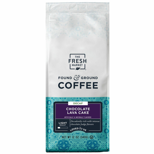 The Fresh Market Light Roast Decaf Chocolate Lava Cake 100% Arabica ...