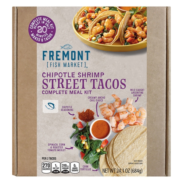 ALDI Fremont Fish Market Chipotle Shrimp Street Taco Meal Kits Same-Day Delivery or Pickup ...